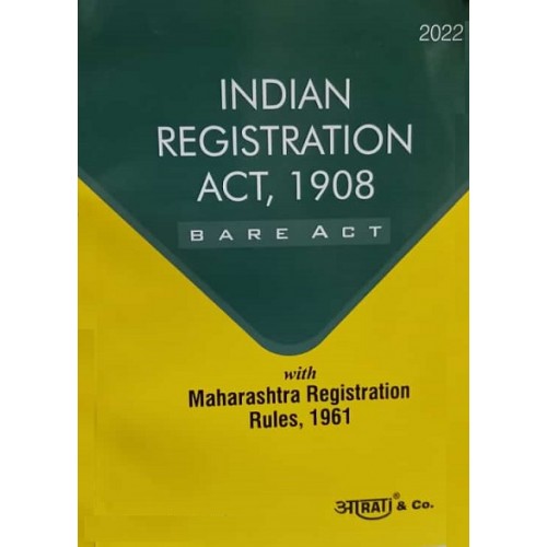 Aarti & Co.'s Indian Registration Act, 1908 Bare Act 2022