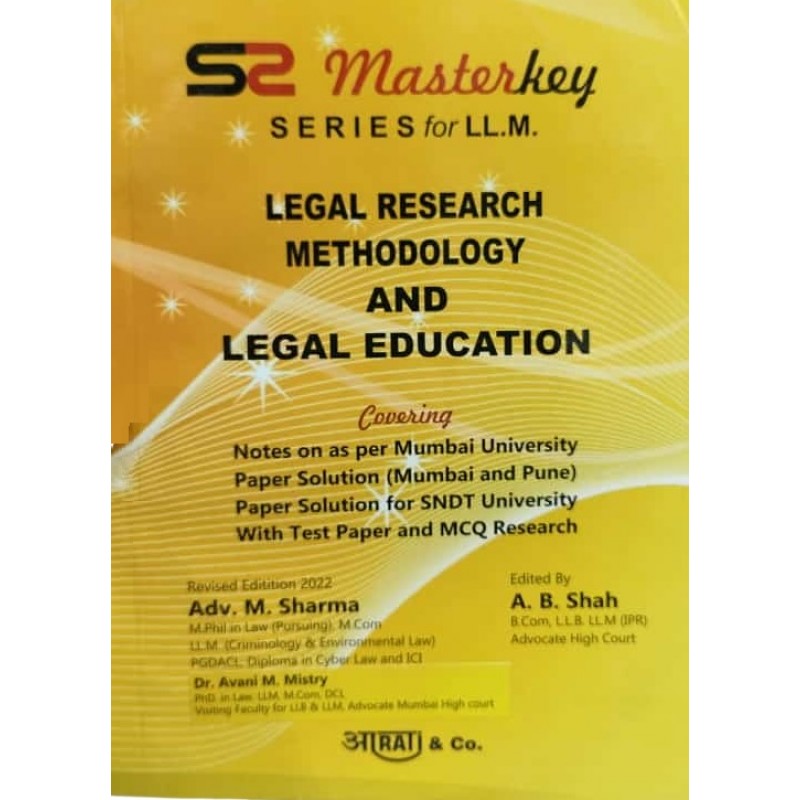 Aarti & Company's Master Key on Legal Research Methodology and Legal ...