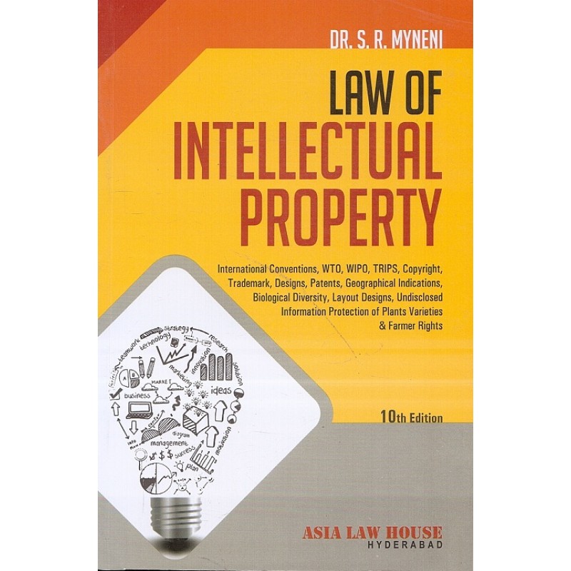 Asia Law house's Law of Intellectual Property For BL/LL.B by Dr. S.R ...