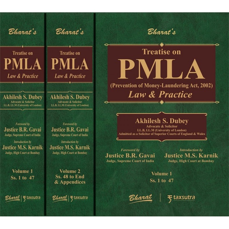 Bharat's Treatise on PMLA (Prevention of Money-Laundering Act, 2002 ...