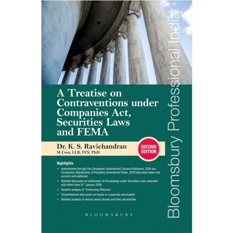 Bloomsbury's A Treatise on Contraventions under Companies Act ...