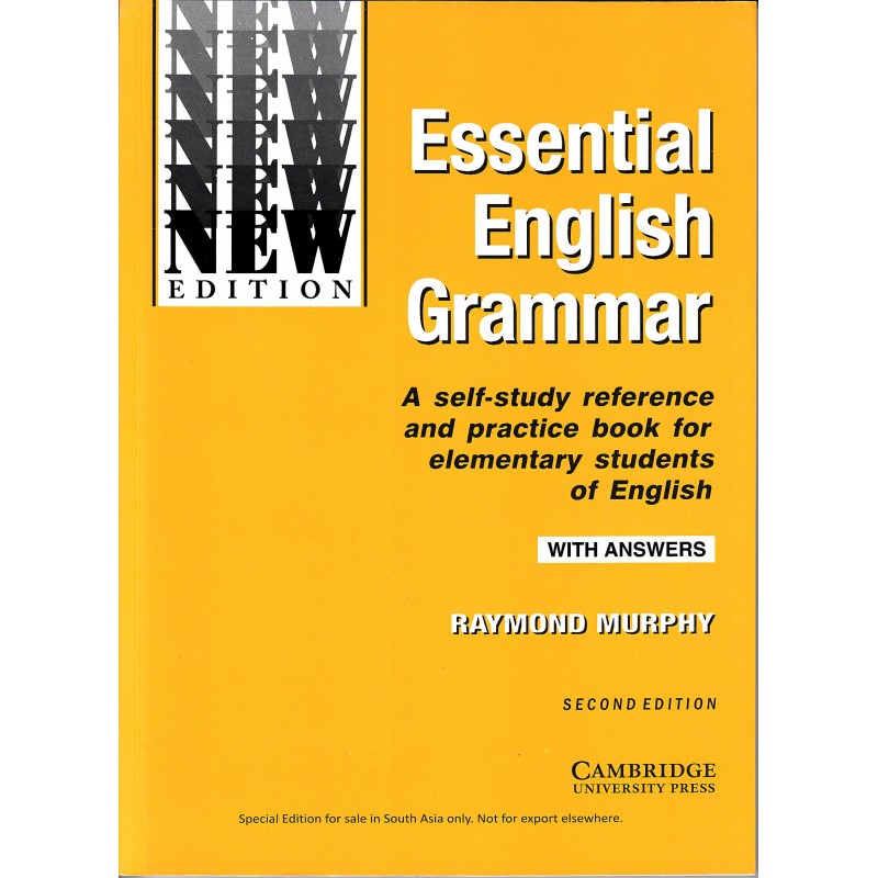 Cambridge University Press's Essential English Grammar with Answers by ...