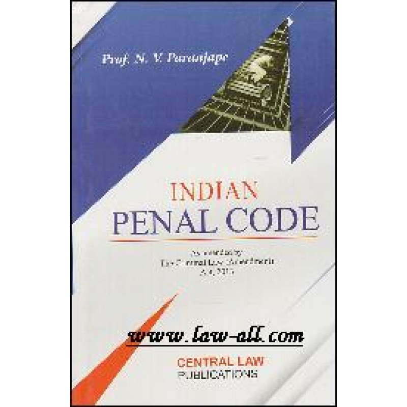 Central Law Publication's Indian Penal Code (IPC) for BSL & LLB by N. V ...