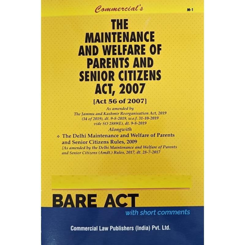 Commercial's Maintenance and Welfare of Parents and Senior Citizens Act ...