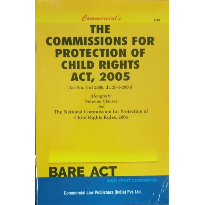 Commercial's The Commissions for Protection of Child Rights Act, 2005 ...