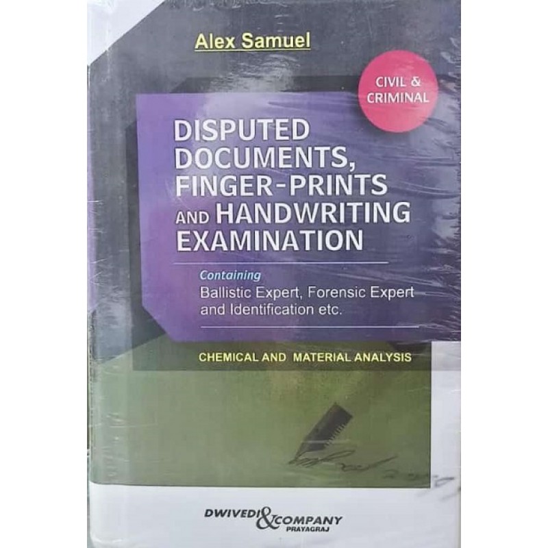 Dwivedi & Company's Disputed Documents, Finger-Prints and Handwriting ...