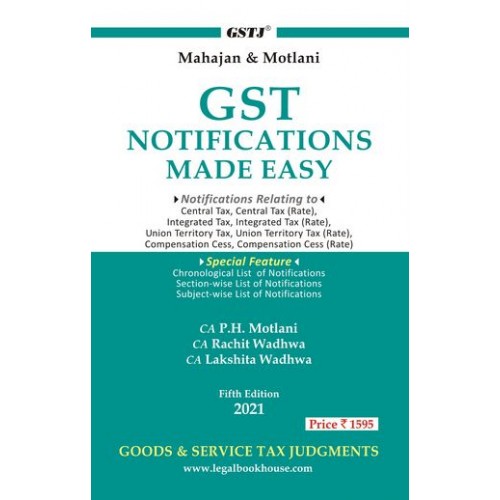 GSTJ's GST Notifications Made Easy including Removal of Difficulties ...