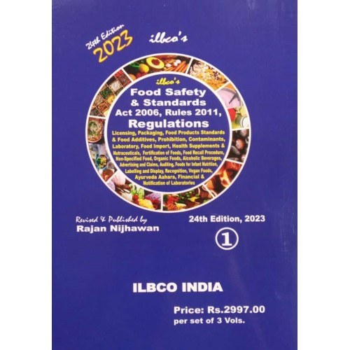 Ilbco's Food Safety and Standards Act, 2006, Rules and Regulations ...