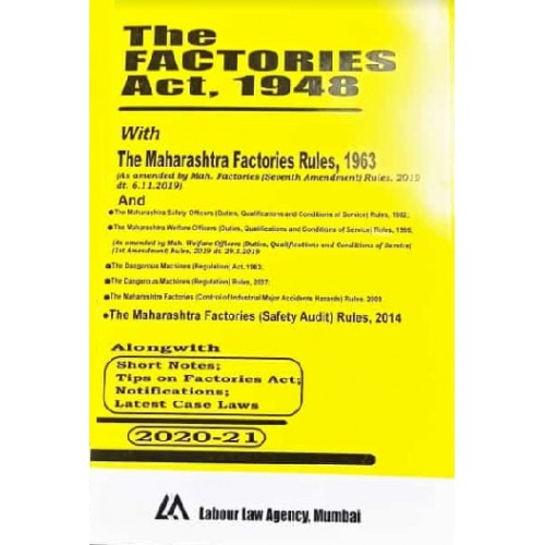 Labour Law Agency's The Factories Act, 1948 with Maharashtra Factories ...