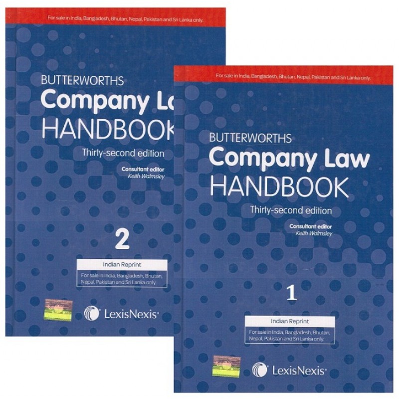 LexisNexis Butterworths Company law Handbook by Keith Walmsley