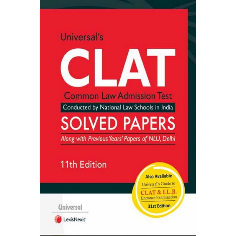 Universal's CLAT Solved Papers | Common Law Admission Test 2021 by ...