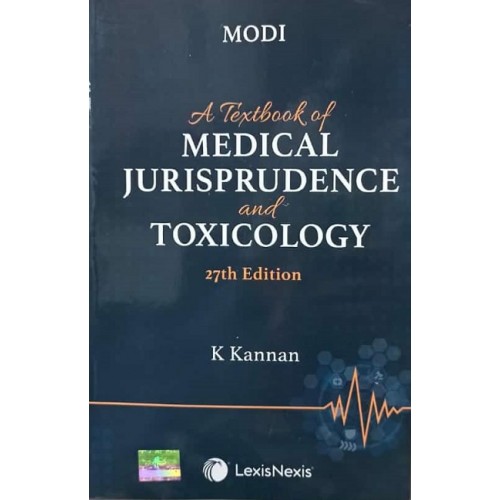 Modi's A Textbook of Medical Jurisprudence and Toxicology by Justice K ...