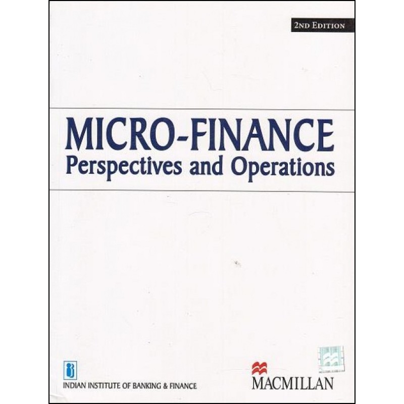 IIBF's Micro-Finance Perspectives and Operations by MacMillan ...