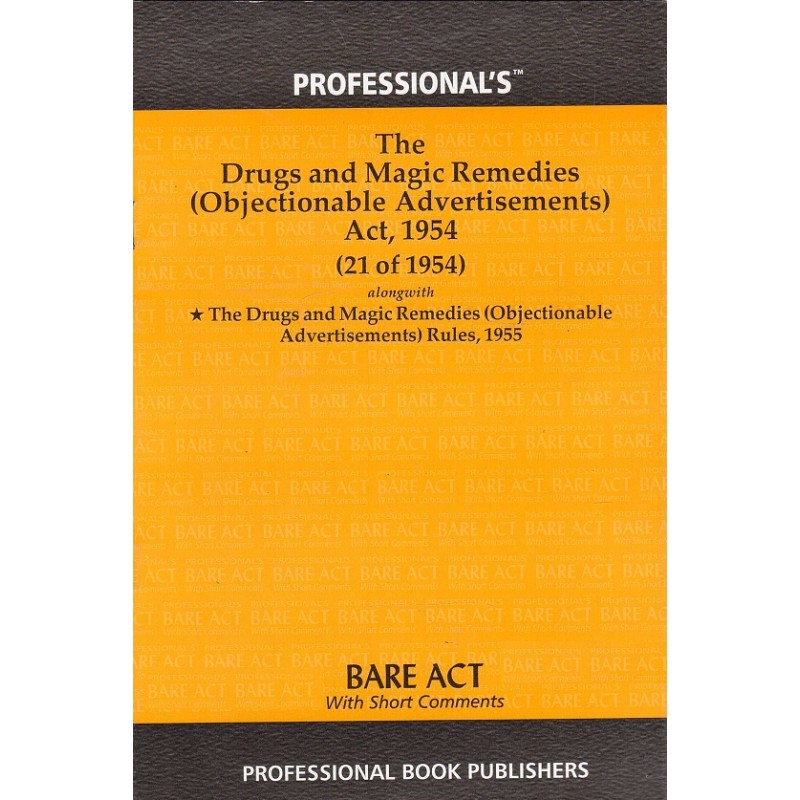 Professional's The Drugs and Magic Remedies (Objectionable ...