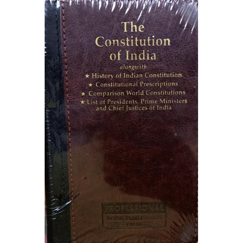 Professional's The Constitution of India [Leather Bound Palmtop Delexue ...
