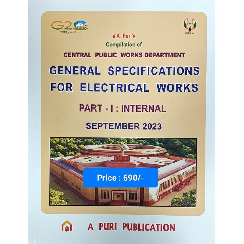 V. K. Puri's Compilation of Central Public Works Department (CPWD ...