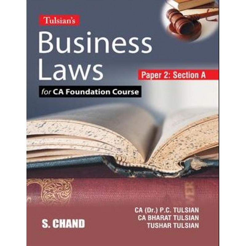 Tulsian’s Business Laws for CA Foundation May 2023 Exam Paper 2 ...