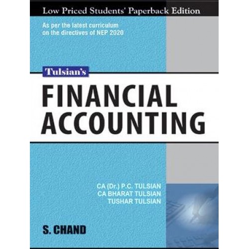 S. Chand's Financial Accounting by CA. (Dr.) P. C. Tulsian, CA. Bharat ...
