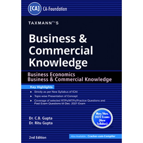 Taxmann's Cracker on Business & Commercial Knowledge [Business ...