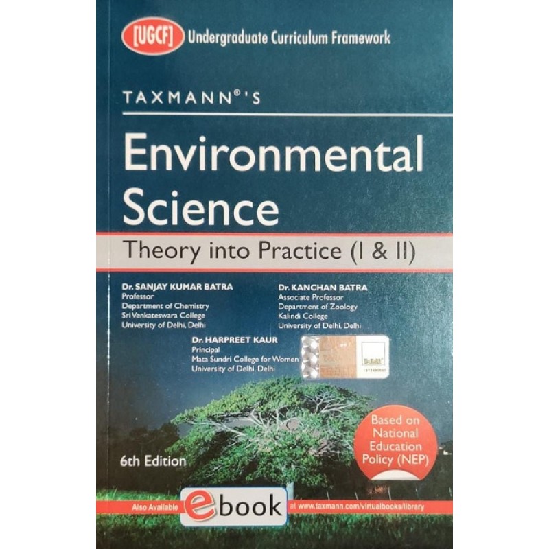Taxmann's Environmental Science: Theory into Practice (I & II) by Dr ...