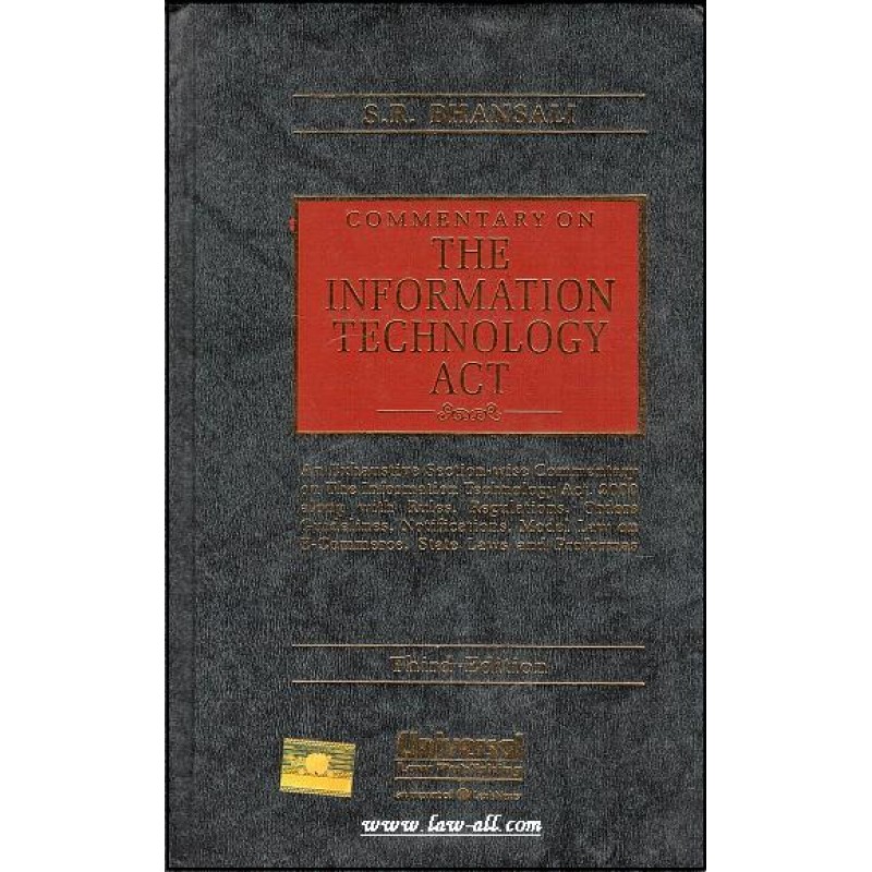 Commentary on The Information Technology Act [HB] by S. R. Bhansali ...