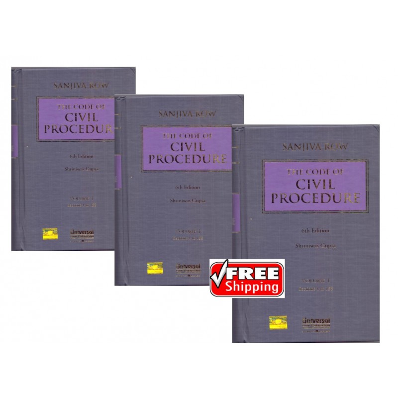 Universal's Code of Civil Procedure by Sanjiva Row & Shriniwas Gupta [3 ...