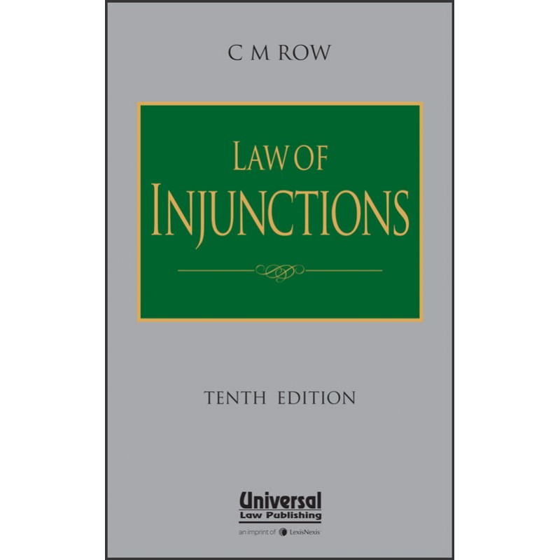 Universal's Law of Injunctions [HB] by C. M. Row