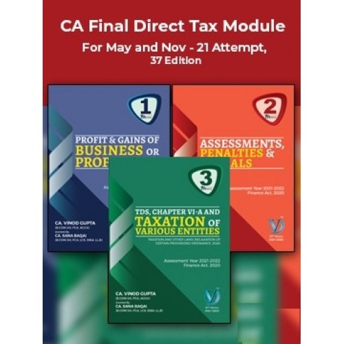 CA. Vinod Gupta's Direct Taxes Modules for CA Final May 2023 Exams (DT ...