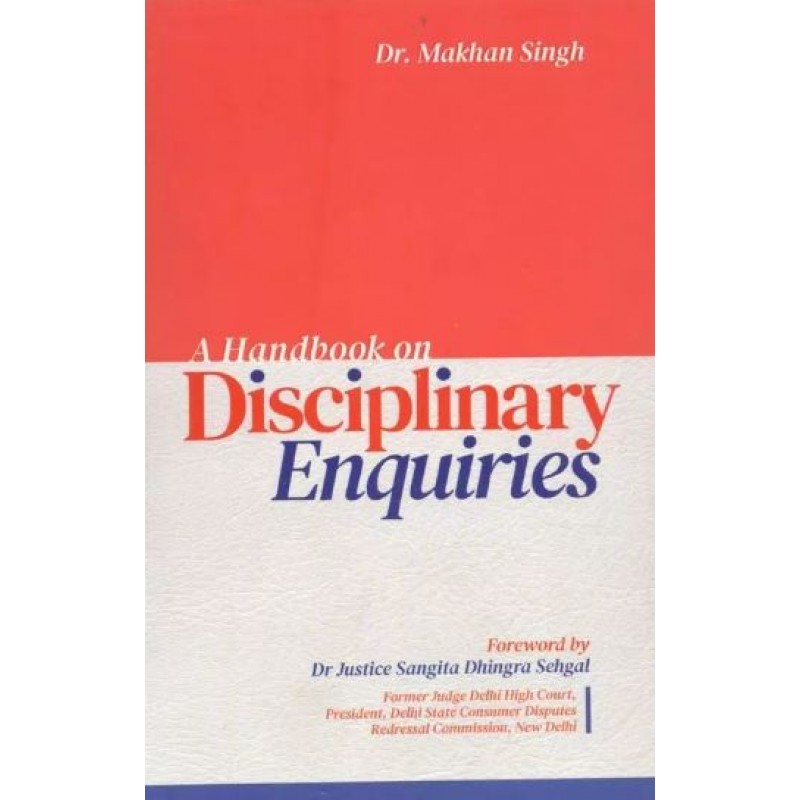 Virasat Publication's A Handbook on Disciplinary Enquiries by Dr ...